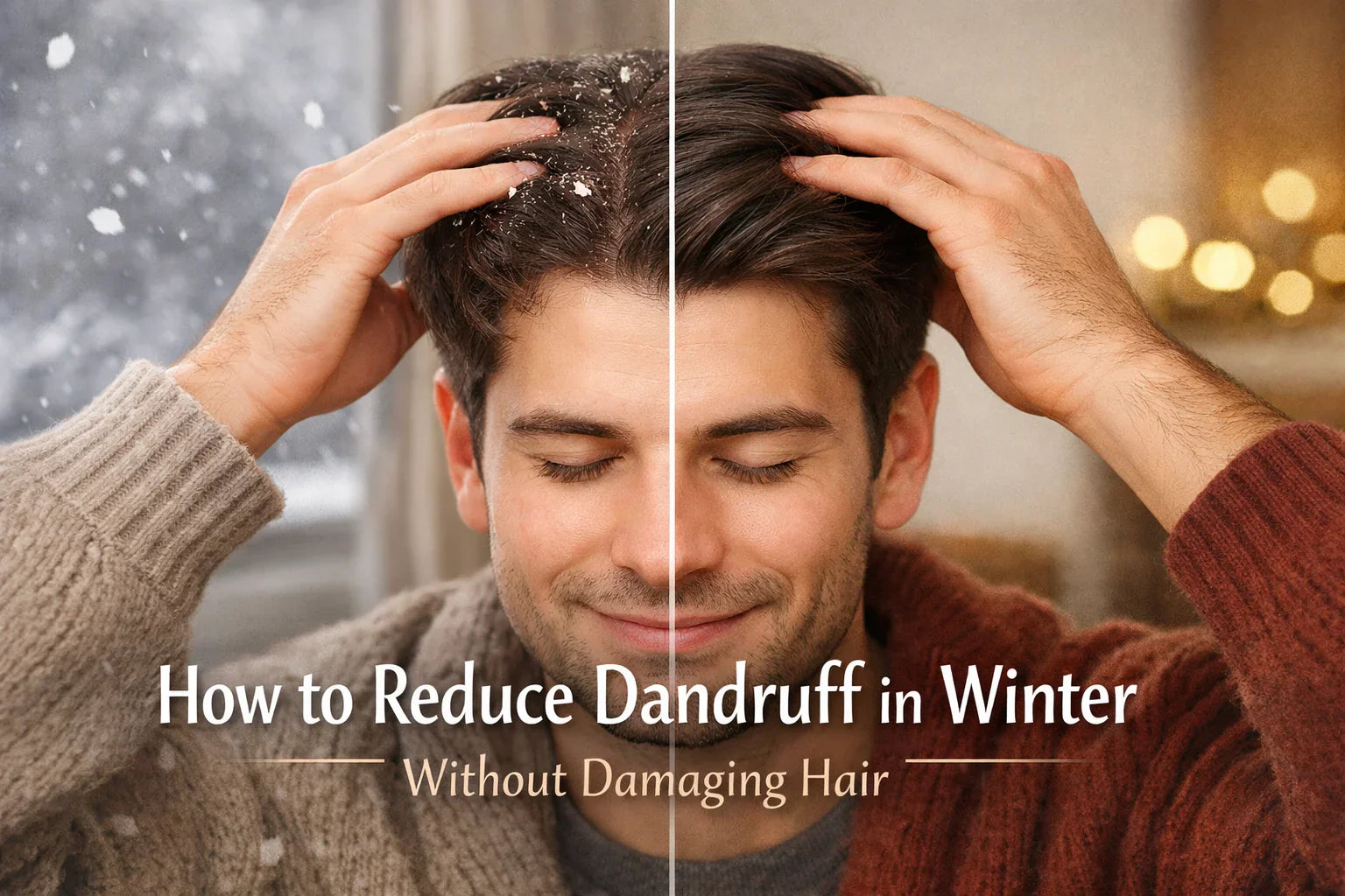 How to Reduce Dandruff in Winter Without Damaging Hair